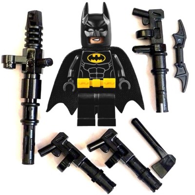 Lego Batman Minifigure with Mess Weapons - from 70910 Version NEW ...