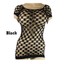 Sexy Short Sleeve Fishnet Shirt Women Tops Go Go Dance Club Wear Rave ...