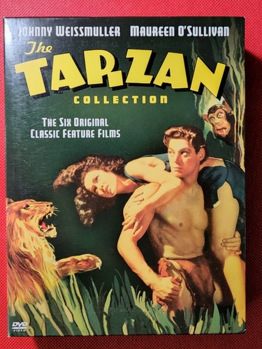 The Tarzan Collection Starring Johnny Weissmuller Vol 1 DVD 2006 3 ...
