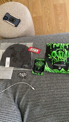 BRAND NEW SYNA World SKULL CAP , Central Cee Skully - Black - 100% ...