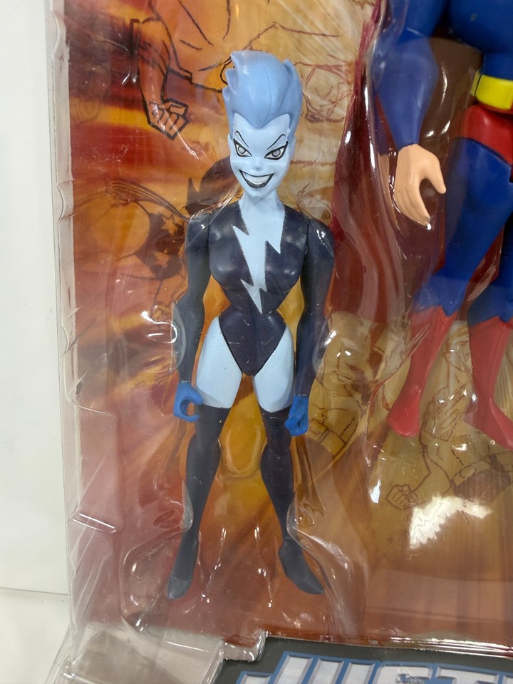 DC Universe Justice League Unlimited Livewire Weather Wizard Superman ...