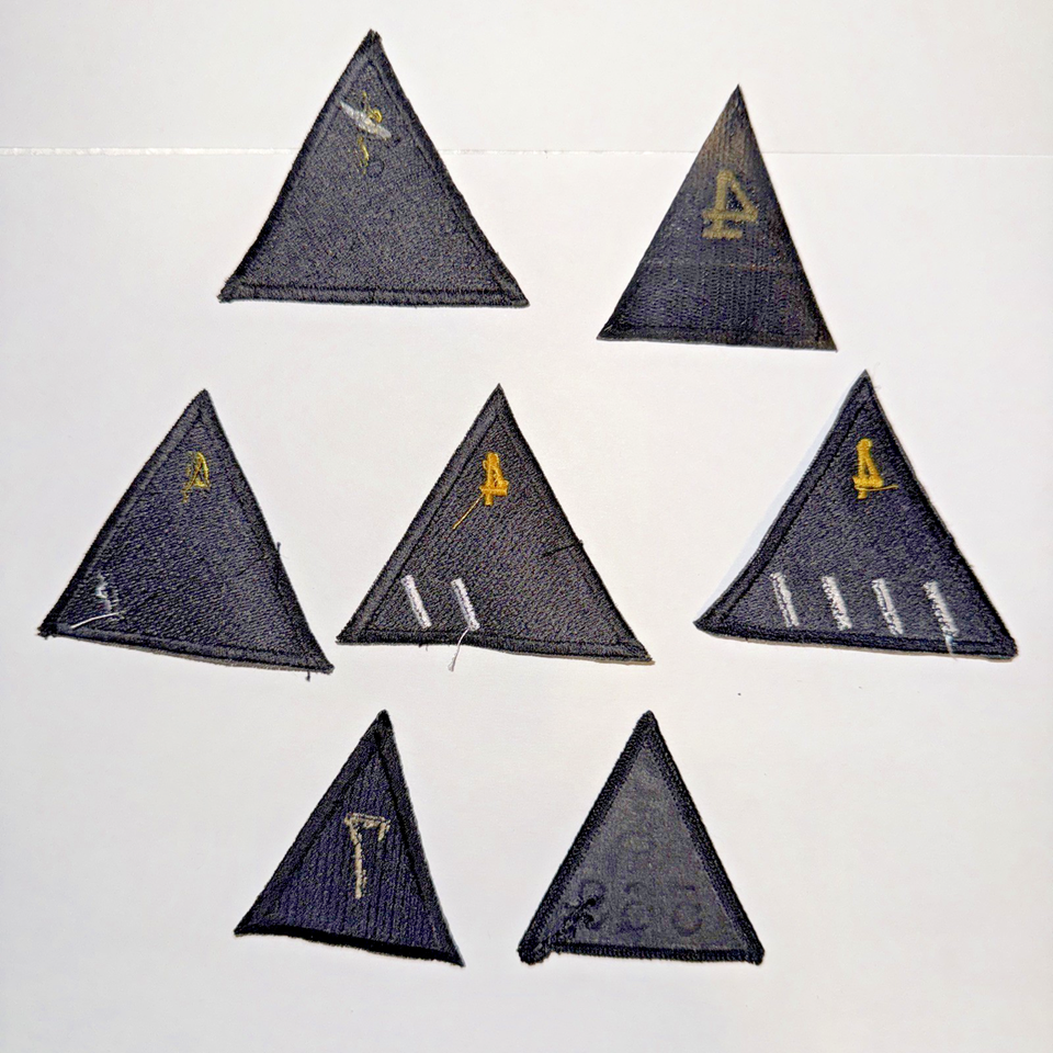 Lot of 7 Helmet Patches: 159th Combat Aviation Brigade, 101st Airborne ...