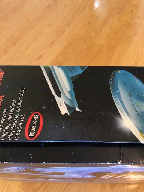 Star Trek Polar Lights USS Enterprise 1701-A Refit 1/350 Scale #4204 ...