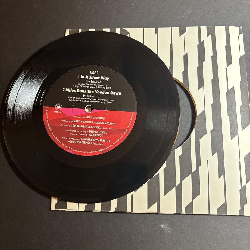 MURIEL GROSSMANN - PLAYS MILES - 7” VINYL - THIRD MAN RECORDS - MILES DAVIS | eBay