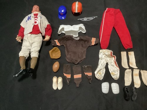 1965 Rosko Johnny Hero 13” Figure And Uniforms | eBay