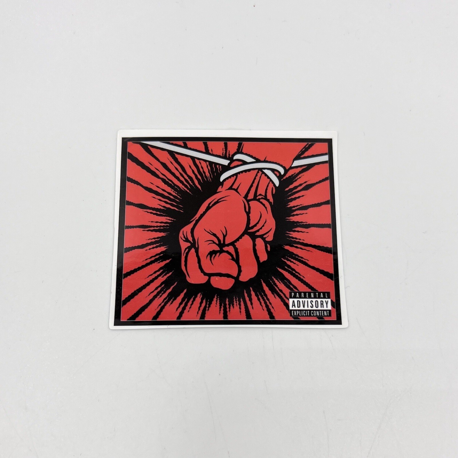 St Anger Metallica Album Vinyl Sticker Water Bottle Laptop Stocking ...