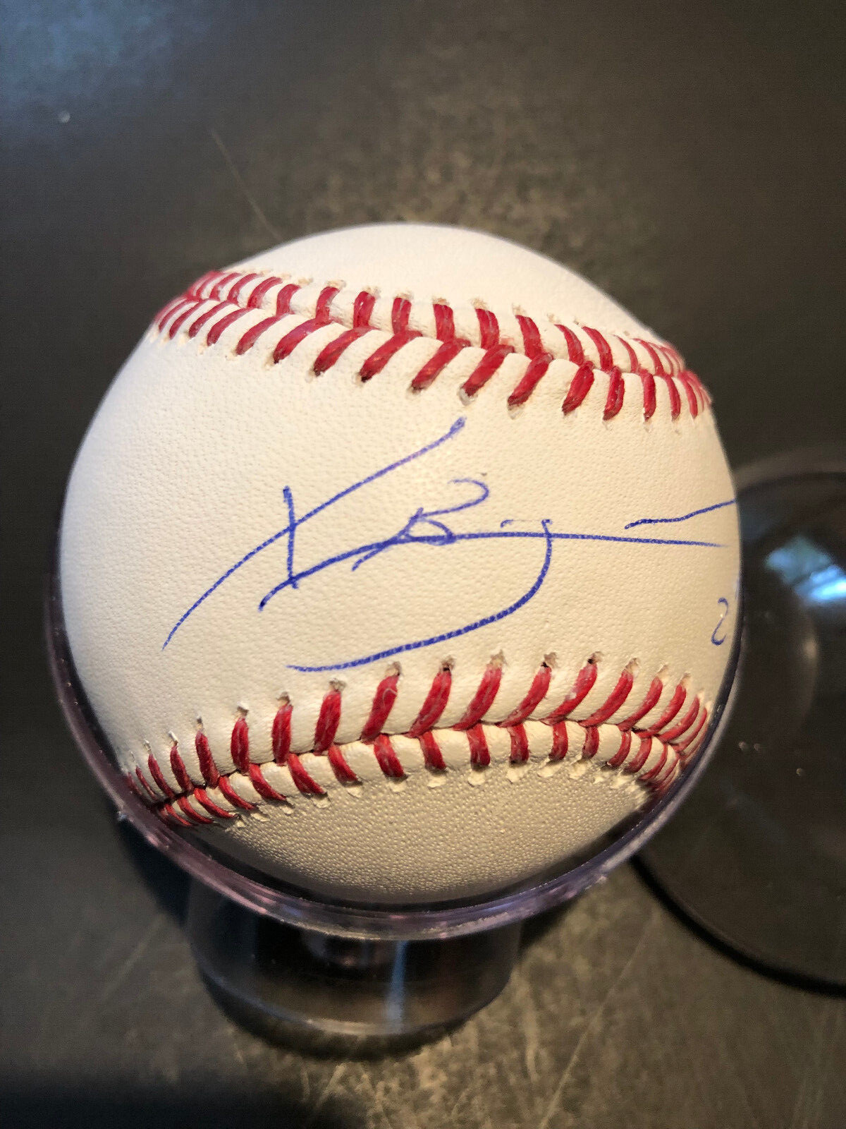 XANDER BOGAERTS autographed baseball PADRES Red Sox signed mlb ball ...