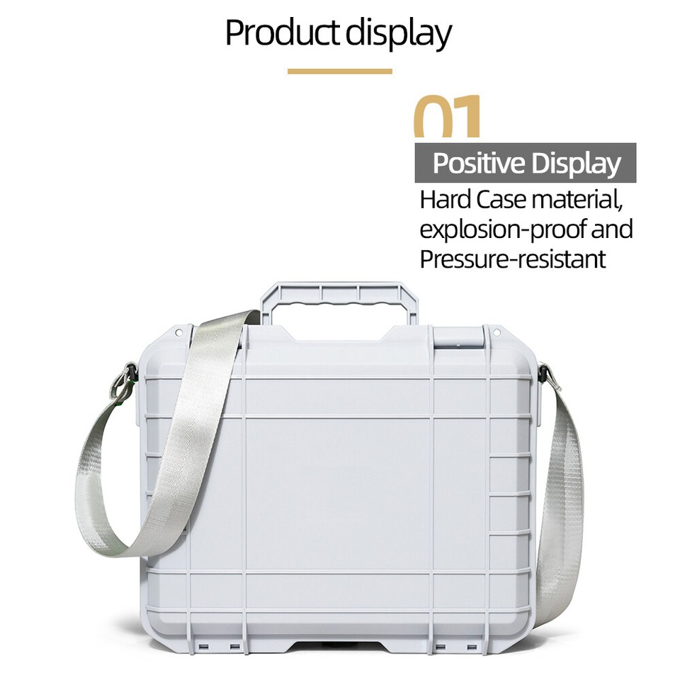 For DJI Mini 3/Mini 3 Pro Hard Shell Case Carrying Box With Shoulder ...