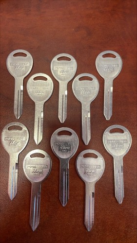 P1795 - Brand New Ilco NP Chry Y159 Oval Key Blanks - 10 QTY ...