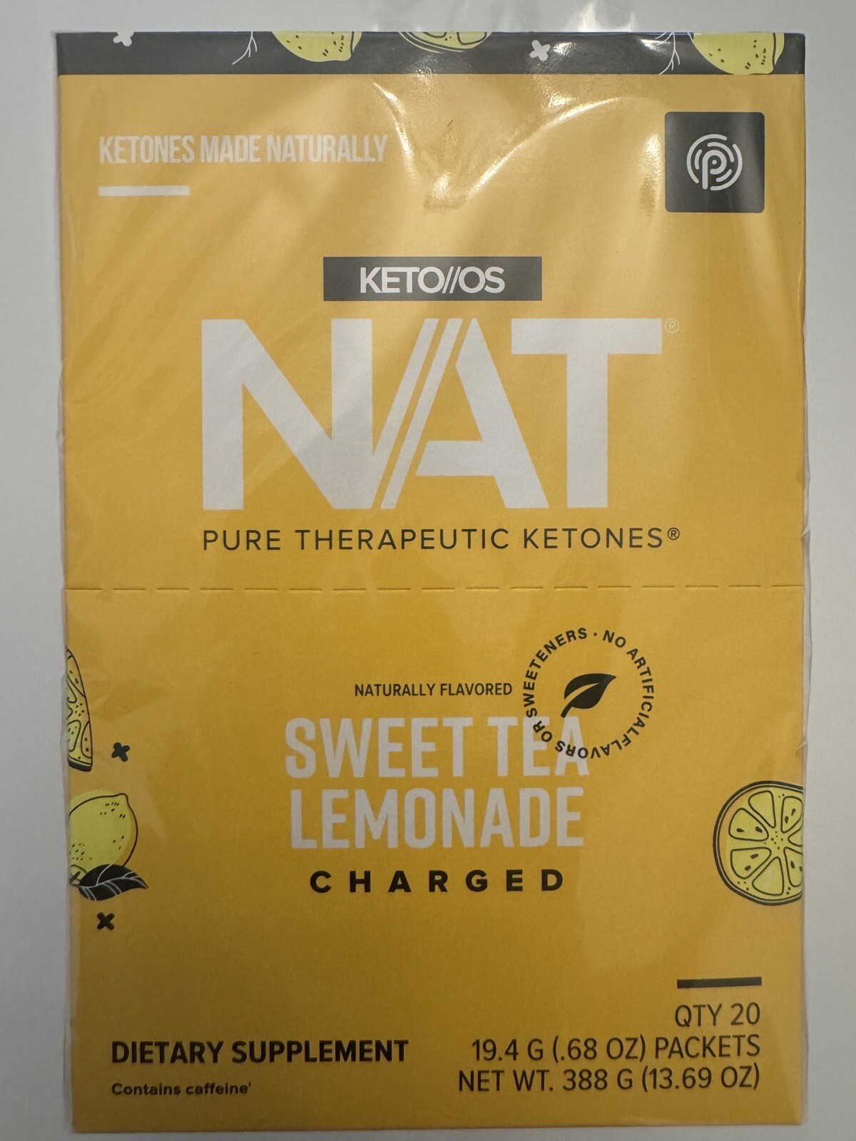 Pruvit OSNAT Ketones SWEET TEA LIMONADE CHARGED 20pkt *FREE SHIPPING ...