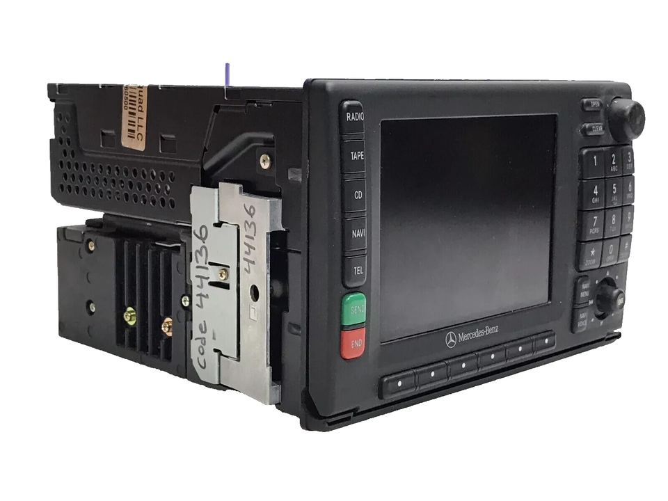 98-05 Mercedes W163 ML320 ML430 ML500 Radio Navigation Screen CD Player ...