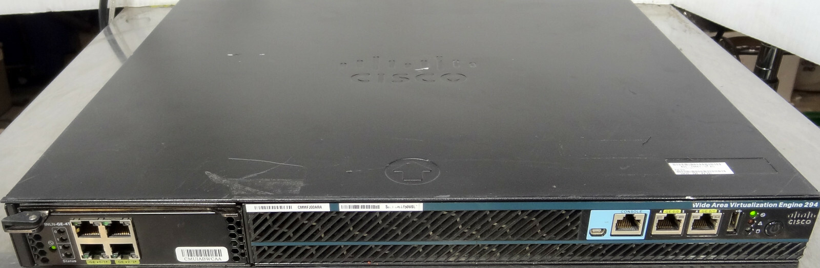 Cisco Wide Area Virtualization 294 WAVE-294-K9 800-34887-01 with WAVE ...