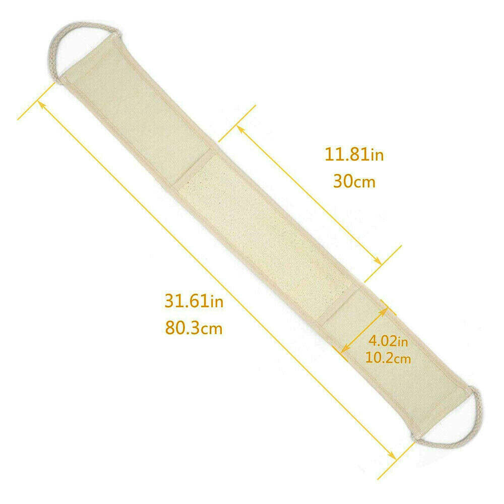 Exfoliating Loofah Loofa Back Strap Bath Shower Body Sponge Scrubber ...