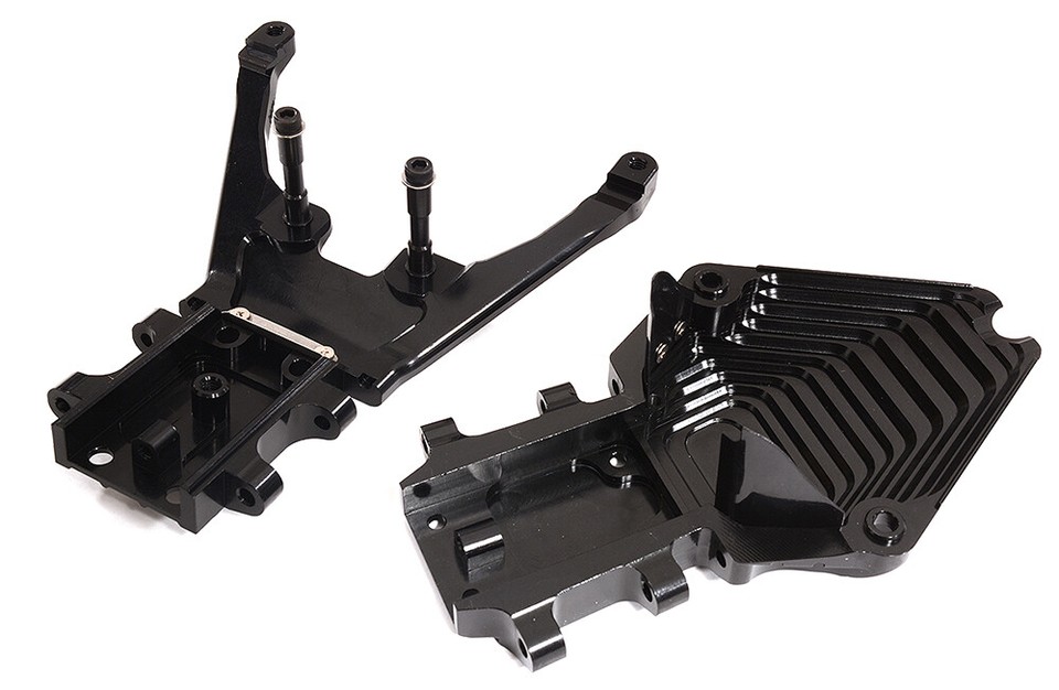 CNC Machined Fr. & Rr. Bulkhead for 1/10 Slash 4X4 & Stampede 4X4 (non ...
