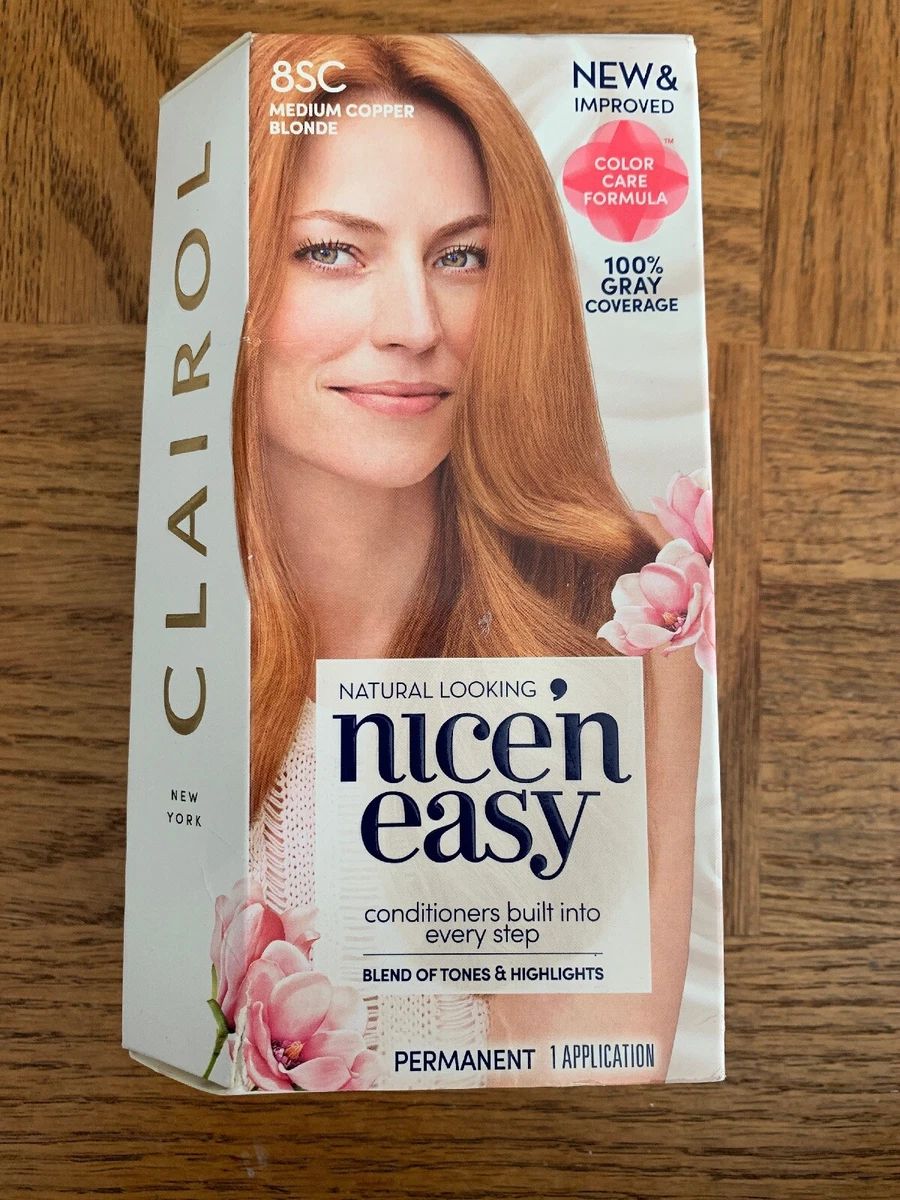 Medium Copper Blonde With Highlights