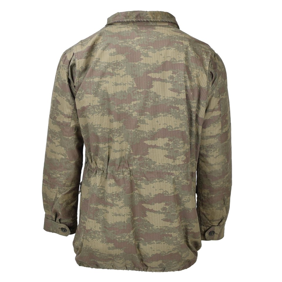 Original Turkish military paratroopers jacket parka camo ripstop lined ...