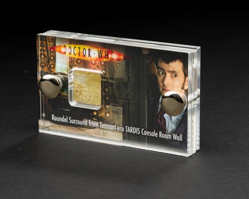 DOCTOR WHO - David Tennant Era TARDIS Roundel Movie Prop with COA | eBay