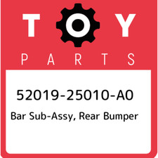 Toyota Genuine OEM 52179-60061 Plate Rear Bumper Bar 5217960061 for ...