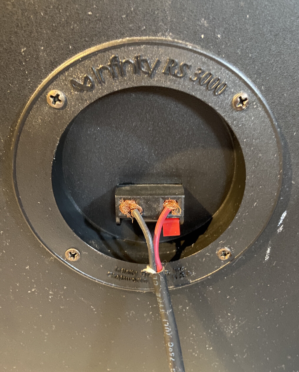 INFINITY RS 3000 SPEAKER SET HIGH FIDELITY POLYCELL RS3000 RS-3000 Read ...