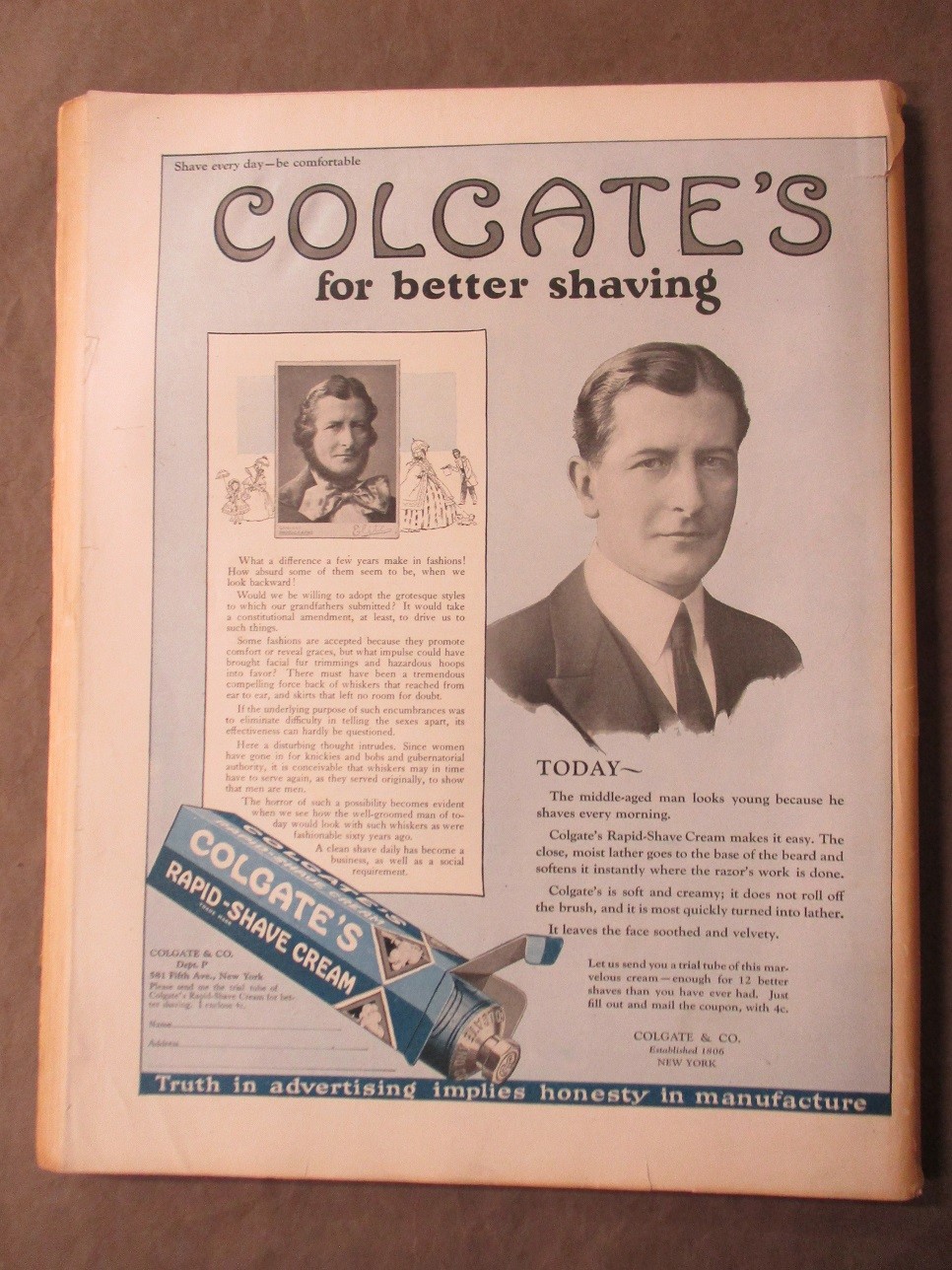 Vintage Saturday Evening Post April 25 1925 Edmund Davenport Cover Art