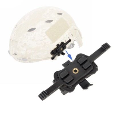 Black Contour Camera Helmet ARC Rail Accessory Mounting Hardware FAST ...