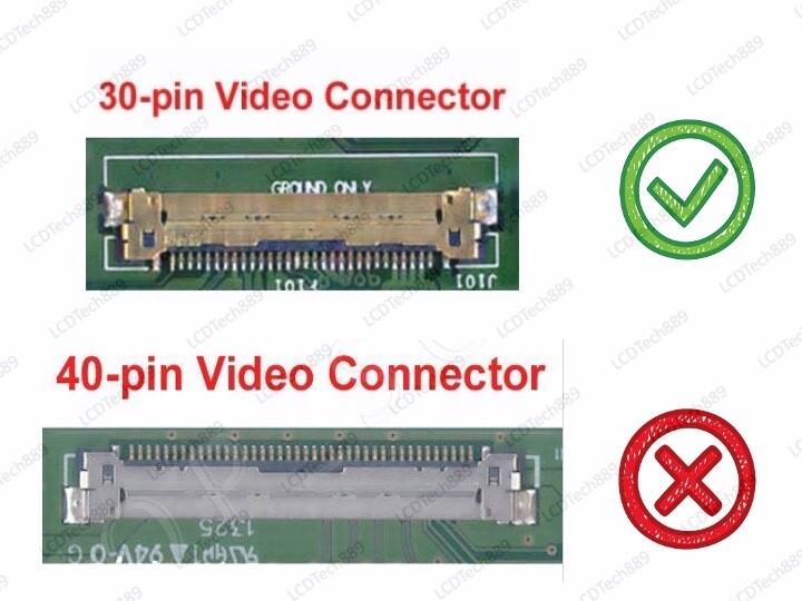 Dell 0XYC05 DP/N XYC05 NV140FHM-N4N 30pin FHD 1080p Matte IPS LCD ...