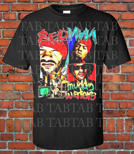 REDMAN 90s Style Bootleg Tee Graphic T-shirt NJ MethodMan Wu-Tang Def ...