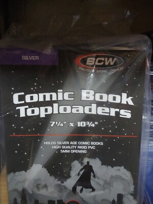 Comic Book Toploader (Silver) | eBay