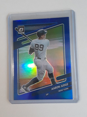 2021 OPTIC AARON JUDGE BLUE PRIZM SSP#35/75-YANKEE CAPTAIN-#184 | eBay