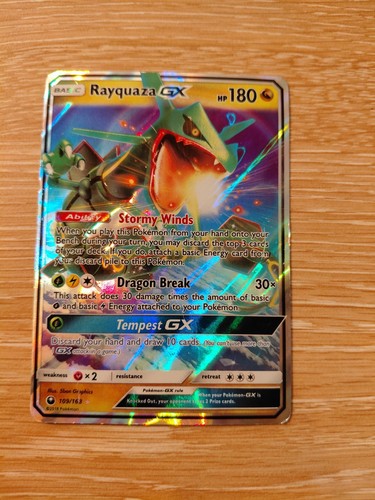 Pokemon Basic Rayquaza GX World Championships 2018 Regular 109/168 ...