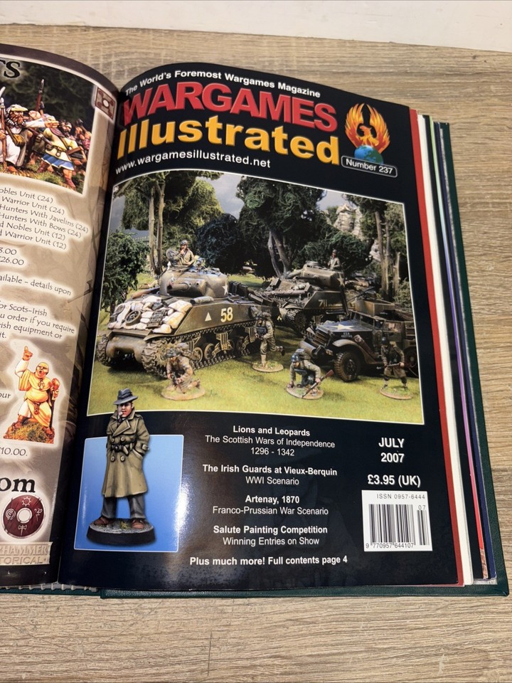 x12 Wargames Illustrated Magazine 2006 November-December 2007 January ...