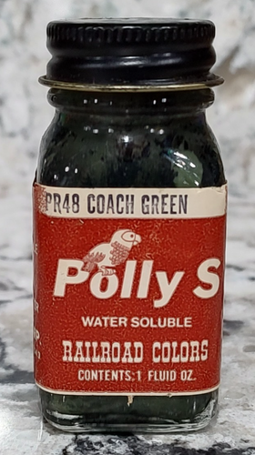 FLOQUIL POLLY S SCALE RAILROAD COLORS MODEL PAINT 1oz 1 oz - PR48 COACH ...