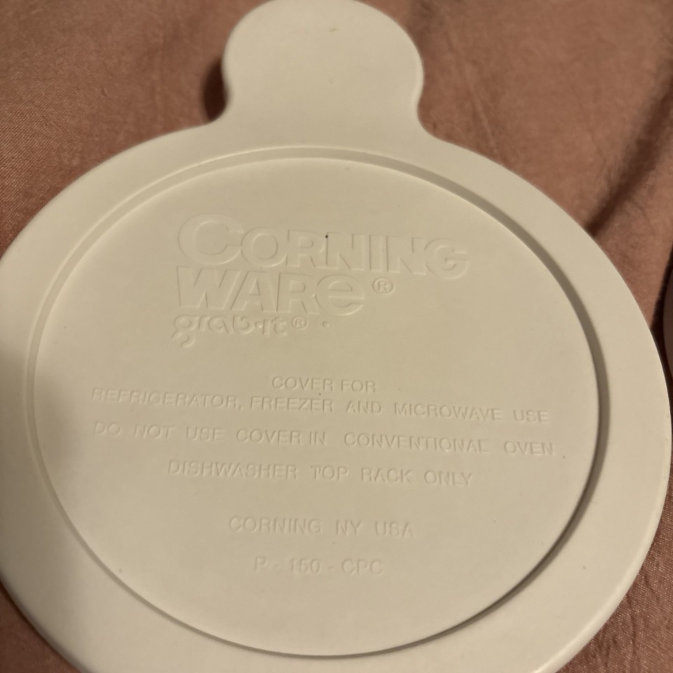 Corning Ware Grab It Replacement Lid P-150-CPC P7 Lot Of 4 Lids Only | eBay