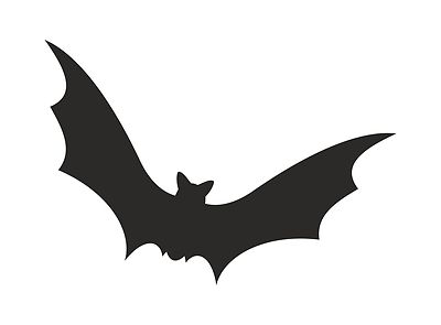 Set of 21 x BATS Halloween bat decal sticker vinyl wall art kids child ...