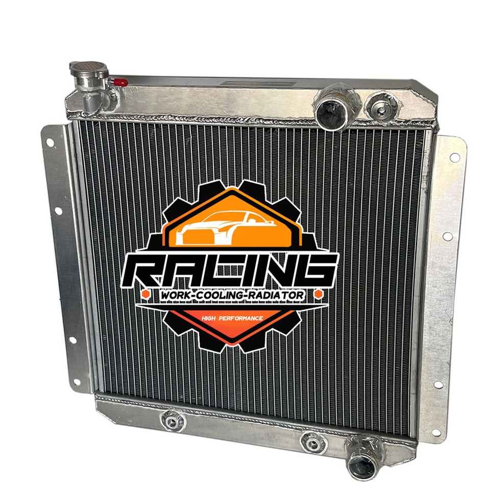Polished Radiator For 1958-1984 Toyota Land Cruiser FJ40 LS Engine Swap ...