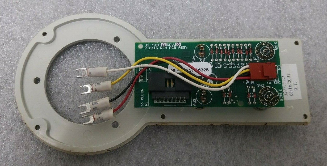 Haas Face Plate, Remote Jog Handle 32-4028A | eBay