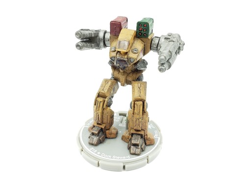 Rare MechWarrior Figure (WizKids, 2004) Dock Steward - Warhammer IIC | eBay