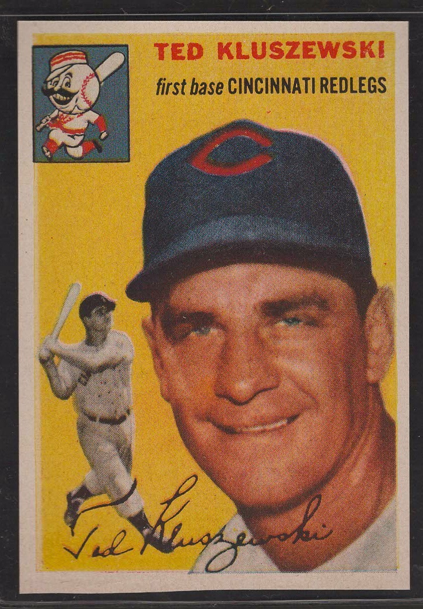1954 Sports Illustrated # 7 Ted Kluszewski, SHARP ITEM of RED HR HITTER ...