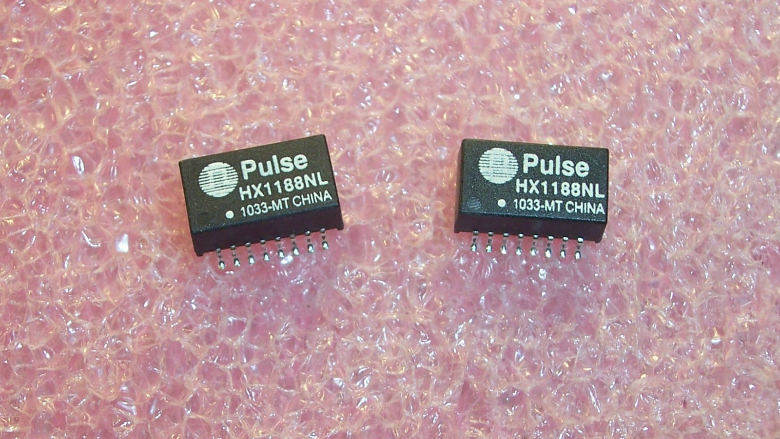 QTY (40) HX1188NL PULSE 16 PIN SMD 10/100 BASE-T TRANSFORMERS ROHS 1 ...