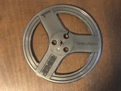 Vintage Radio Shack 7-Inch Take-Up Reel Empty reel-to-reel Smoked ...