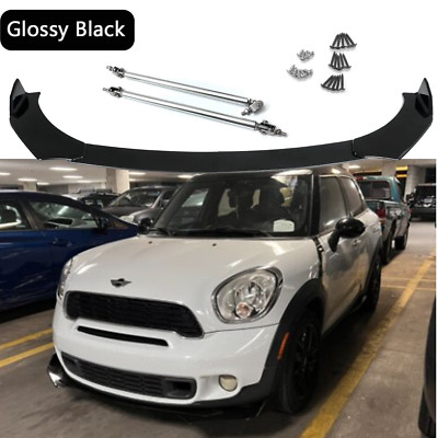 For Mini Cooper S R53 R56 R60 F56 Front Bumper Lip Spoiler Splitter ...