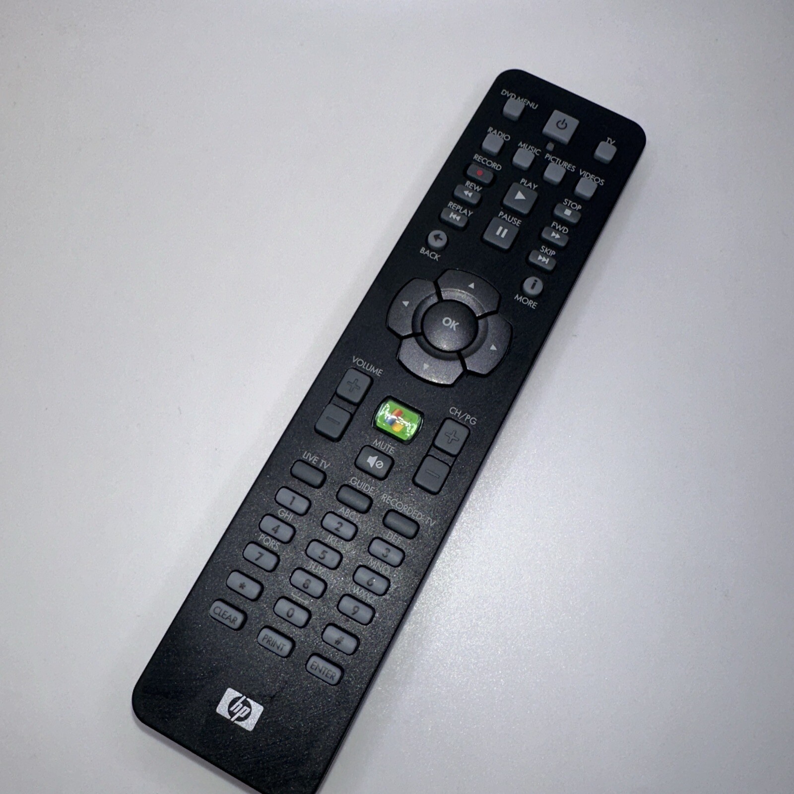 Original OEM Genuine HP Media Center MCE Remote Control RC1314609/00 ...