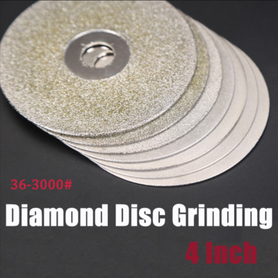 4"(100mm)Diamond Plating Disc Saw Blade Sanding Polishing Disc For ...