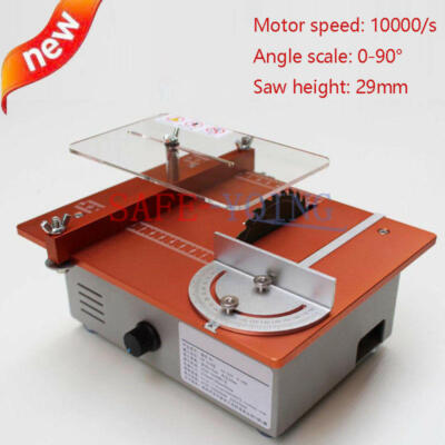 1PC Mini DIY Table Saw Table Woodworking Cutting Machine Acrylic Wood ...