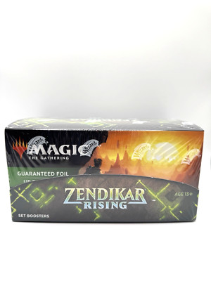 Magic Zendikar Rising Set Booster Box - New Sealed 630509951529| eBay