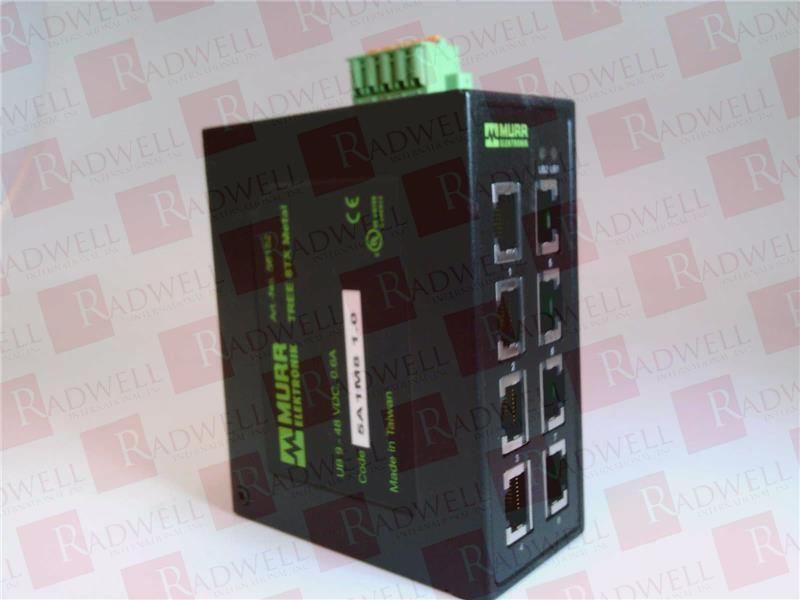 Murr Elektronik 58152 Tree 8tx Metal Unmanaged Switch 8 Ports for sale ...