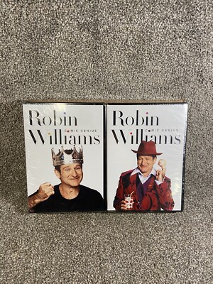 Robin Williams Comic Genius Time Life Vol 1 & 2 DVDs Collectors Set ...