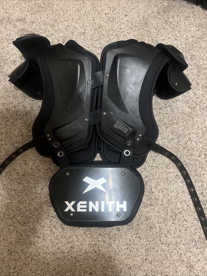 Medium Xenith Football shoulder pads with matching back plate | eBay