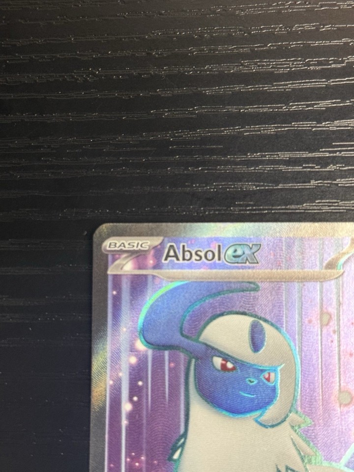 Pokemon TCG Absol ex 214/197 SV03: Obsidian Flames Holo Full Art ...