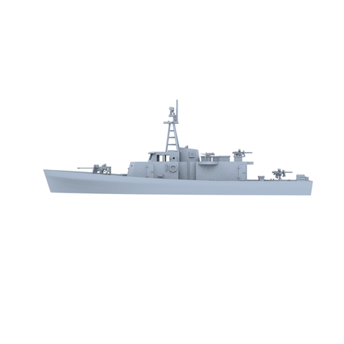 SSMODEL 1/350 Military Model USN PGM-59 Class Kim Qui (HQ 605) Water ...